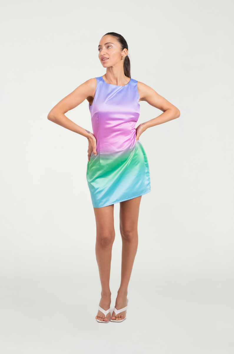 California Mini Dress | Gradient – First Colours